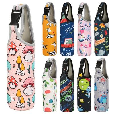 1PC Portable Sport Water Bottle ver Insulator Sleeve Bag Cas