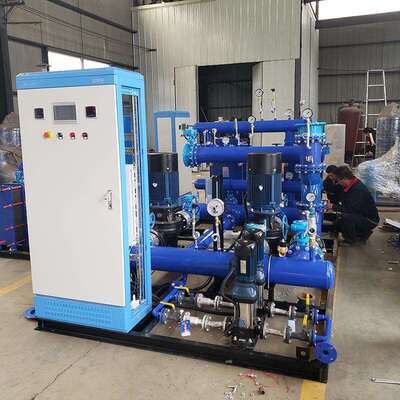 全自动无人值守现场控制 可实现三方联动 成套换热机组