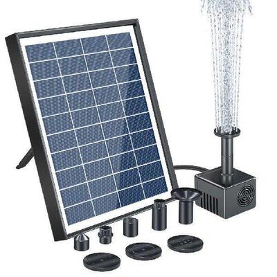 6.5W Solar Water Pump Kit Brushless Motor Solar Powered