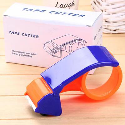 Plastic Tape Cutter and Sealer for Packaging, Suitable for 4