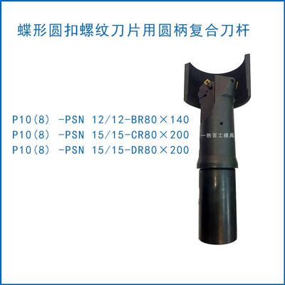 石油管螺纹梳刀刀杆数控刀杆P10(8)-PSN15/15-CR80X200