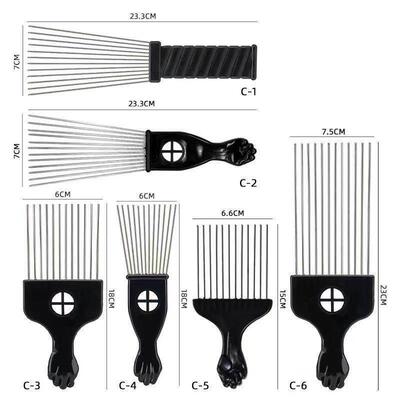 Hair comb Peach comb Steel needle comb men's oil comb pi