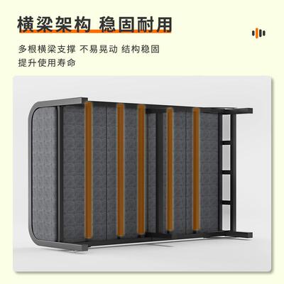折叠单室人床免办公出神租屋家用午睡留宿器安装不占地成人见详情