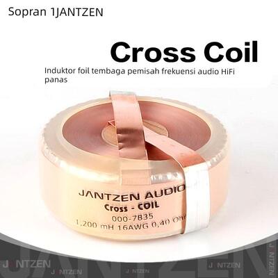 丹麦Jantzen Cross Coil发烧HiFi音响DIY分频无氧铜4N铜箔电感器