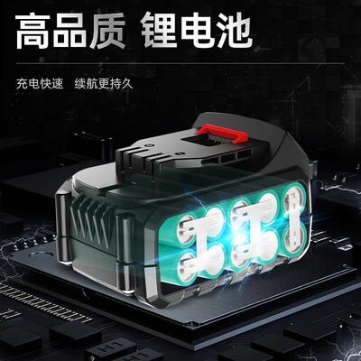 亚特YT4372家用小型手持电链锯 无刷单手充电式户外锯 电动伐木锯