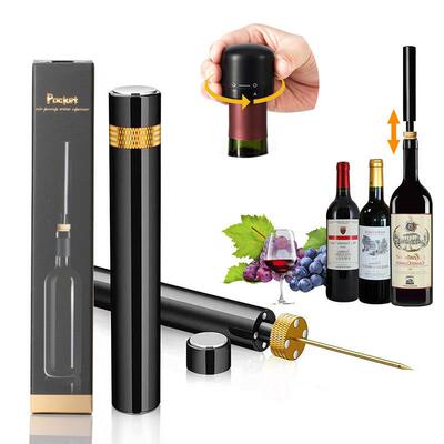 Air Pressure Pump Wine Bottle Opener Portable Stainless Stee