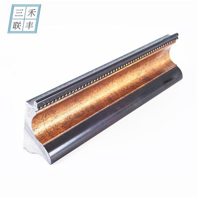 实木框条白木框条木线条无框画古典欧式内框柚木色 F7925 装裱框