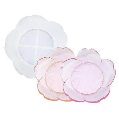 Flower Tray Silicone Mold Petal Tray Coaster Silicone Mold
