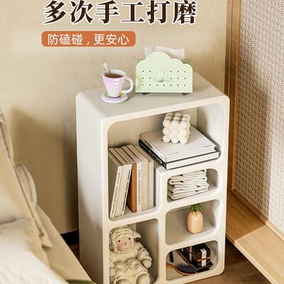 70柜YCHT22082F床头柜卧室现简代约尾收纳柜简易茶几床边置物架边