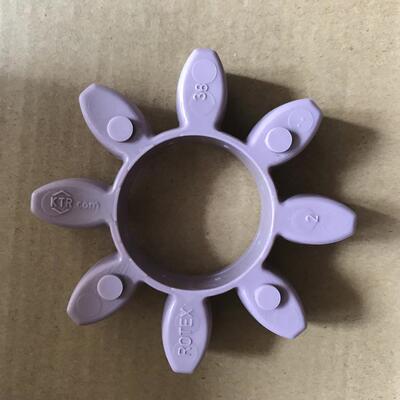 KTR梅花联轴器胶垫 ROTEX-75缓冲垫 星型六角胶减震块 GR75弹性体