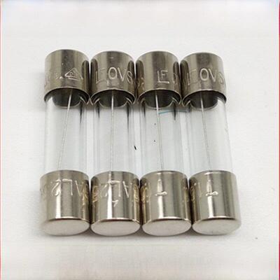 5X20电视机专用进口慢熔玻璃管熔断器T1A T2A T3.15At4A T5Al250V