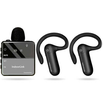 IndoorLink无线讲解器一对多政企接待参观展厅展馆导游团队讲解器