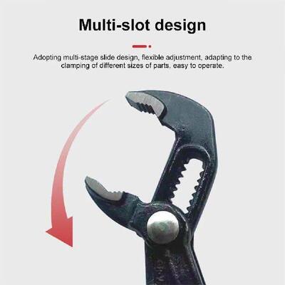 7/10/12 Inch Soft Grip Waterpump Pliers Sliding Groove