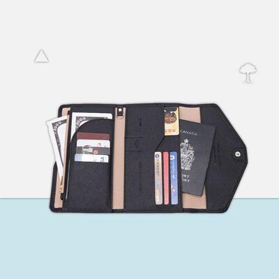 RFID护照保护套ins护照机票收纳包passport bag passport cover
