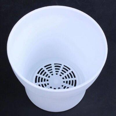 A50U 2X Plastic Plant Flower Pot Planter With Saucer Tray