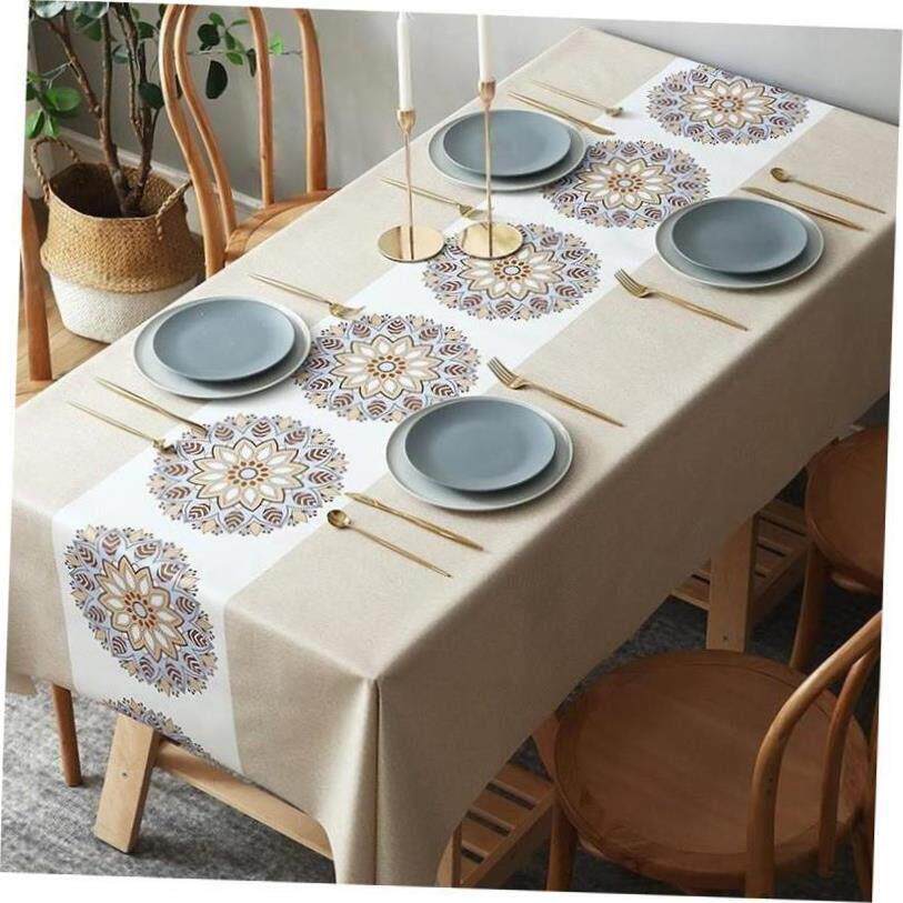 Table cloth water-proof oil-proof PVC tablecloth table mat