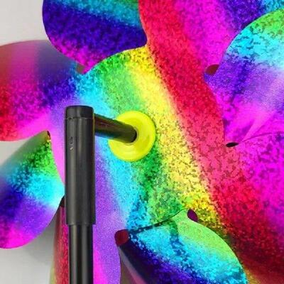 PXPC 6pcs Bird Repellents Windmills Multifunction Garden