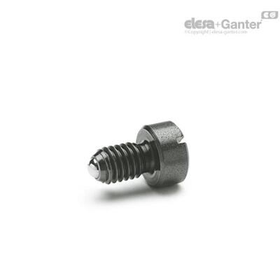 Elesa Ganter伊莉莎冈特 GN 815 弹簧销 钢制/不锈钢 带槽