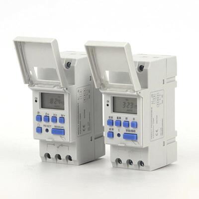 厂家供应 微电脑小型时控开关 THC15A 全自动时间控制电源定时器