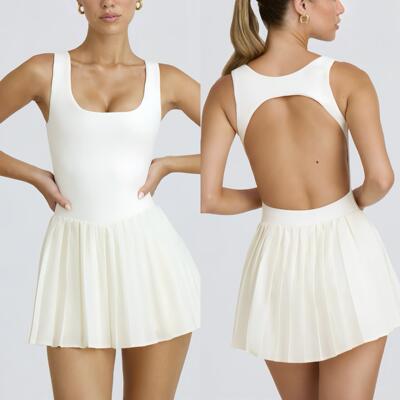 Sports dress, women's anti glare base, outdoor running and