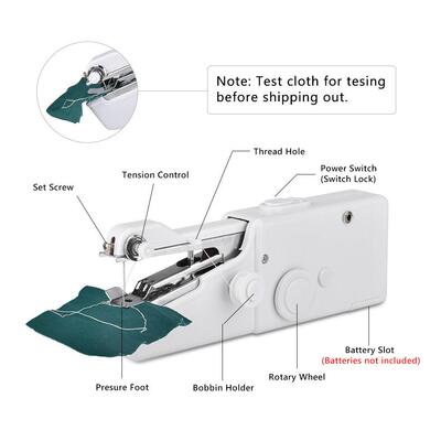 Handheld mini Portable Electric sewing machine handy stitch