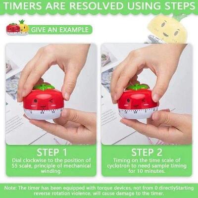 Rotary Tool Egg Cooker Timer Novelty Kitchen Timer