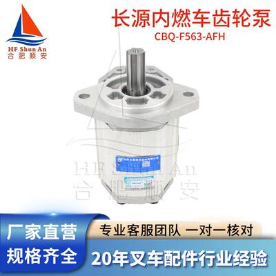 叉车配件叉车齿轮泵长源原厂液压油泵合力油车泵CBQ-F563-AFH