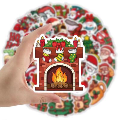 103pcs Christmas Stickers decorations Xmas Gift Stickers