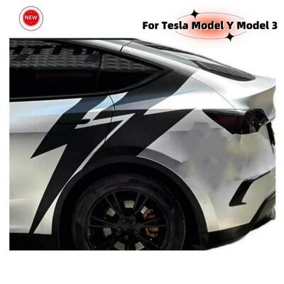 适用于ModelYModel3ModelXModelS尾箱车贴车身贴纸A2104