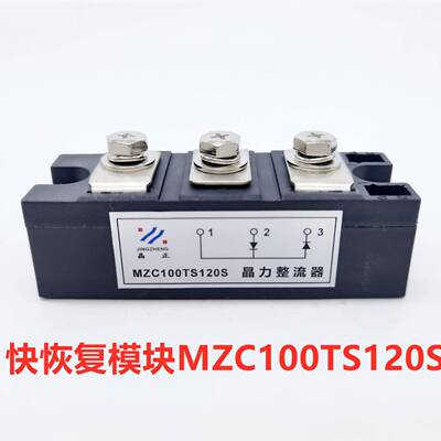 快恢复二极管模块 MZC100TS120S 快速二极管100A1200V快恢复模块