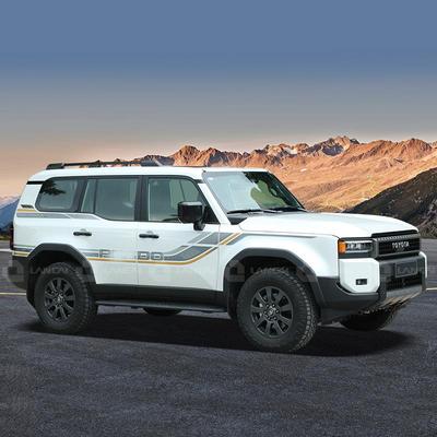 205新款普拉多5LC2039248车贴拉霸道腰花线装饰贴花车身2彩条汽车