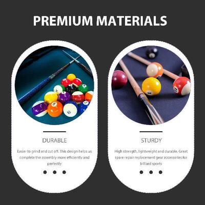 Pool Cue Extender Shaft Billiard Extension Rod Accessories