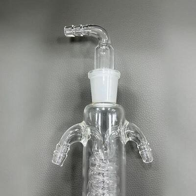 l冷凝10m直形冷凝器冷凝管可拆器式小嘴0实验室蛇QY_23111形冷凝