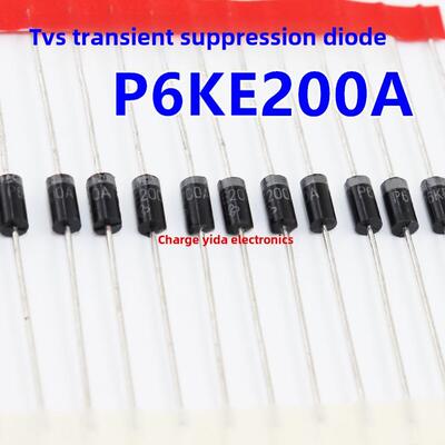 P6Ke200A（单向）电视瞬态抑制二极管[20片2元]57元/K