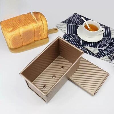 Loaf Pan with Cover Toast Box Mold Bread Baking Tools Cake