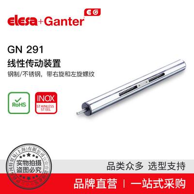 ElesaGanter伊莉莎冈特GN291线性传动装置制不锈钢