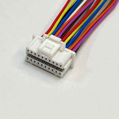 Molex1.0mm间距,5011892010连接线，501189-2010胶壳带线,双排20P