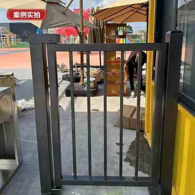 门广告小区动门人行道道闸机人脸NUL识别门禁自一机电动栅栏体小