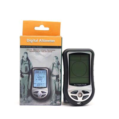 DS302高度计多功能电子高度计海拔气压计登山用便携式指南针