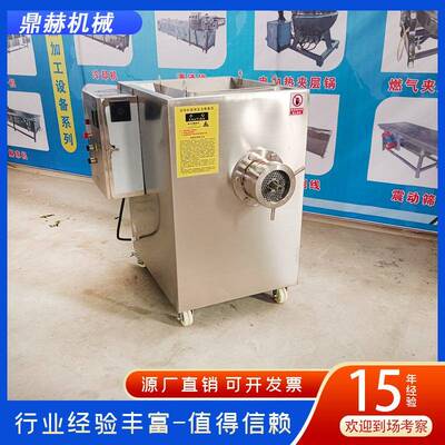 厂家直供 大绞型绞设机备 肉全不锈钢冻肉肉LNY机 电动大型绞肉机