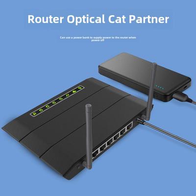 Type-C转Dc5.5圆孔充电电缆Pd12V3A 2A路由器光猫摄像机电源快速充电电缆