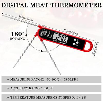 Meat Thermometer Food Thermometer Grill and Cooking