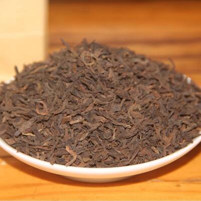 十五年陈散茶原料普洱熟茶樟香果敢古树茶陈年厂家黑茶老茶