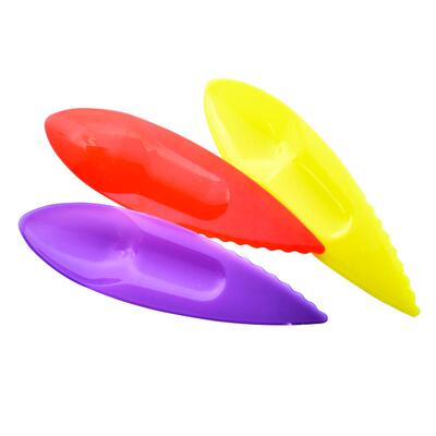 Kiwi fruit scooper, plastic spoon, dessert spoon for fruits,