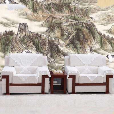 贵宾接室沙发领导务商会客区中式单人位QZ6M58MS会议办公待室发沙