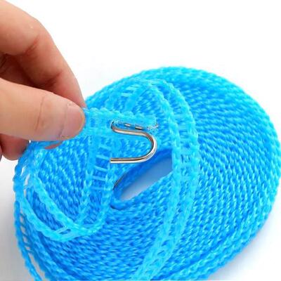 2pcwindproof laundry clothesline clothes rope washing line