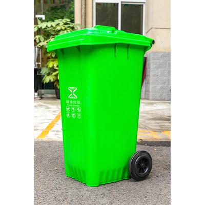 户外分类垃卫圾桶24350L升大号环料物业小区市政挂垃圾车箱可塑回