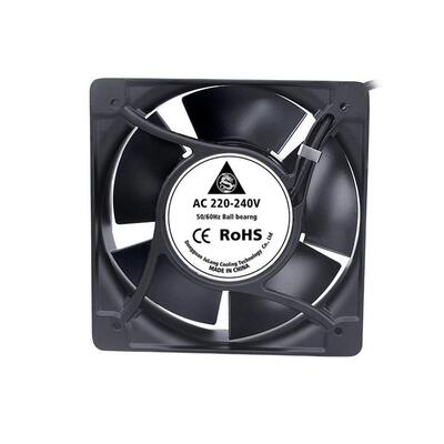 15050铝框铝叶全金属220V380V耐高温交流散热风扇纯铜高速电机