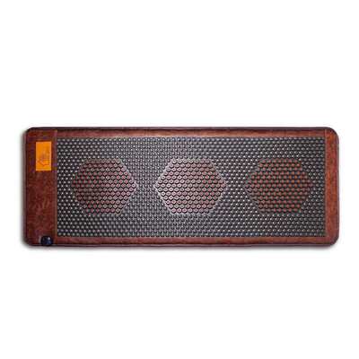 玉石床垫加热托玛琳锗石砭石麦饭石按摩光子能量远红外美容院