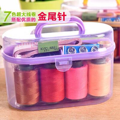 A practical and portable 10-piece sewing kit, perfect for ho